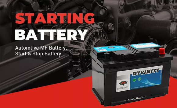 75D23R/L 12V75AH Automotive Battery Manufacturer - DYVINITY