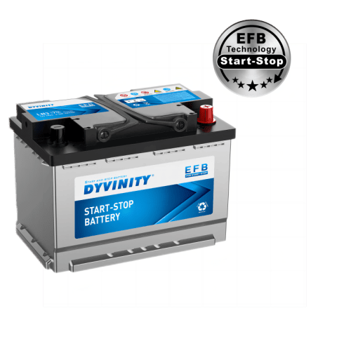 EFB Start & Stop Car Battery - DYVINITY